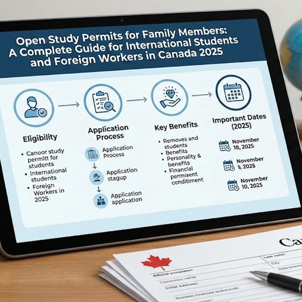 Open Study Permits for Family Members: A Complete Guide for ...